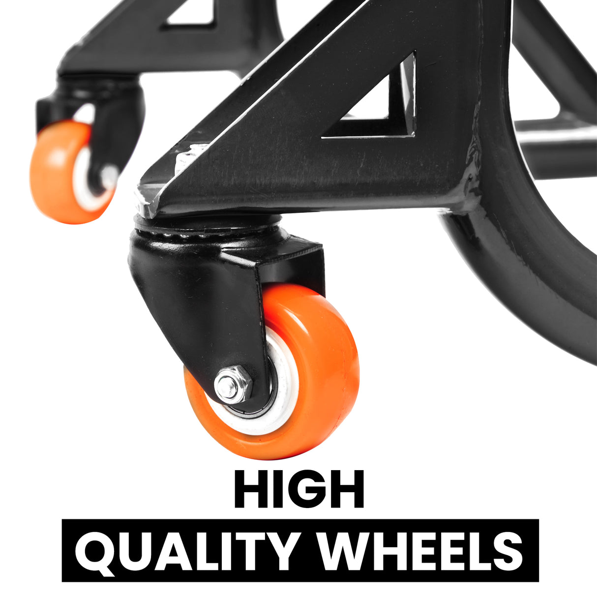 Dismantlable Rear Paddock Stand With 360 Rotation & Skate Wheels (Bike ...